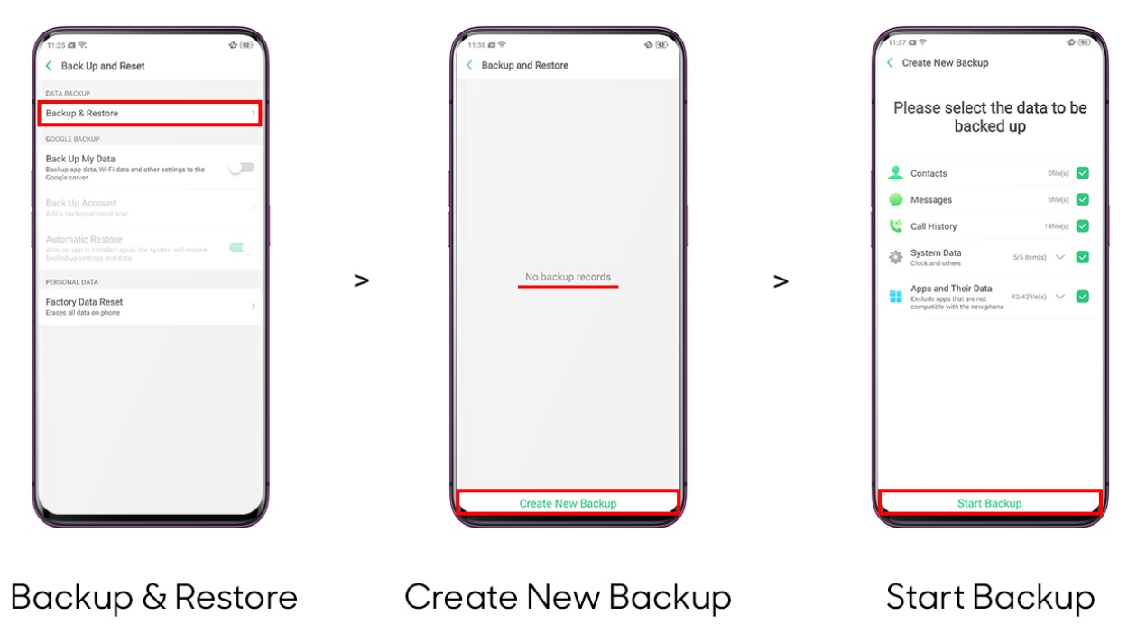 How to backup and restore your Android phone? | OPPO Australia